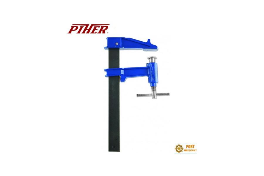 Ścisk tłokowy 20x8,5cm 9000N z żeliwa Piher Blue Line Model E ( P03020 ) -C